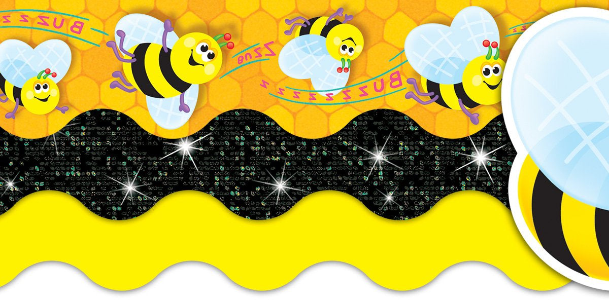 Bee Theme Red & Black Classroom Decorations & Stickers — TREND enterprises