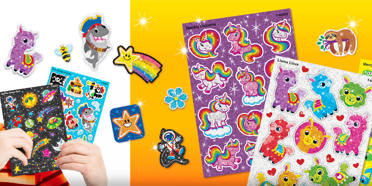 Foil and Sparkle Stickers® for Teachers — TREND enterprises