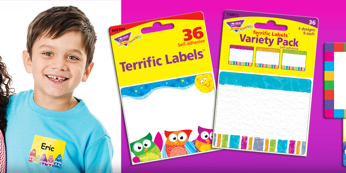 Colorful Name Tags for Any Occasion. Made in USA. — TREND enterprises, Inc.