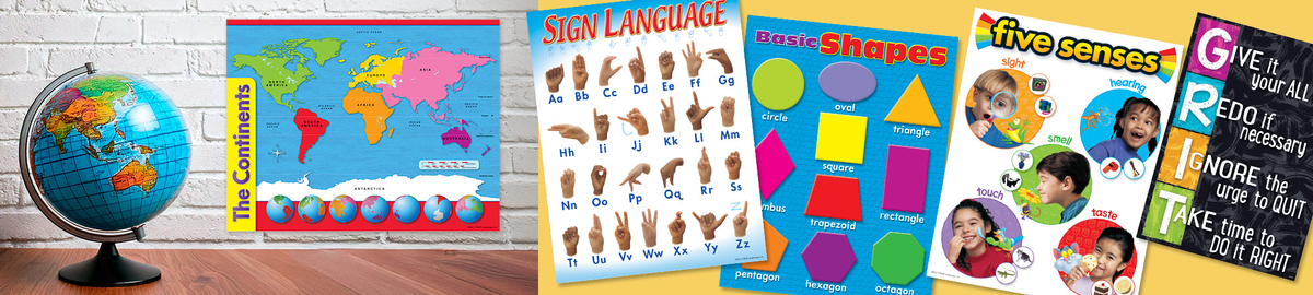 Educational Classroom Posters & Banners | TREND enterprises, Inc.