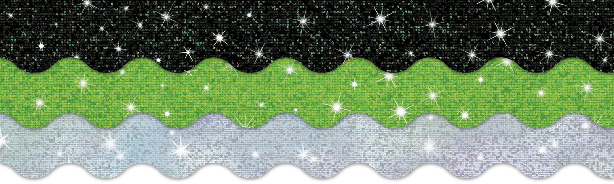 Sparkle Bulletin Board Borders and Classroom Decorations — TREND ...