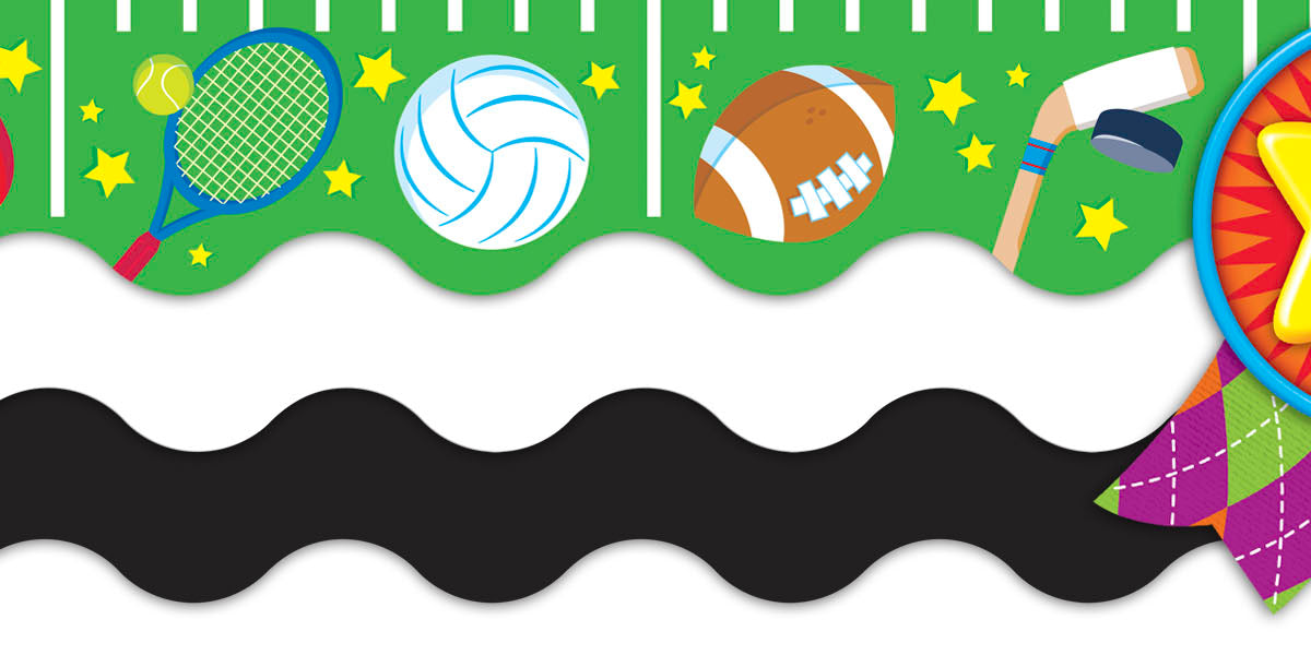 Sports Theme Classroom Bulletin Board Decorations — TREND enterprises, Inc.