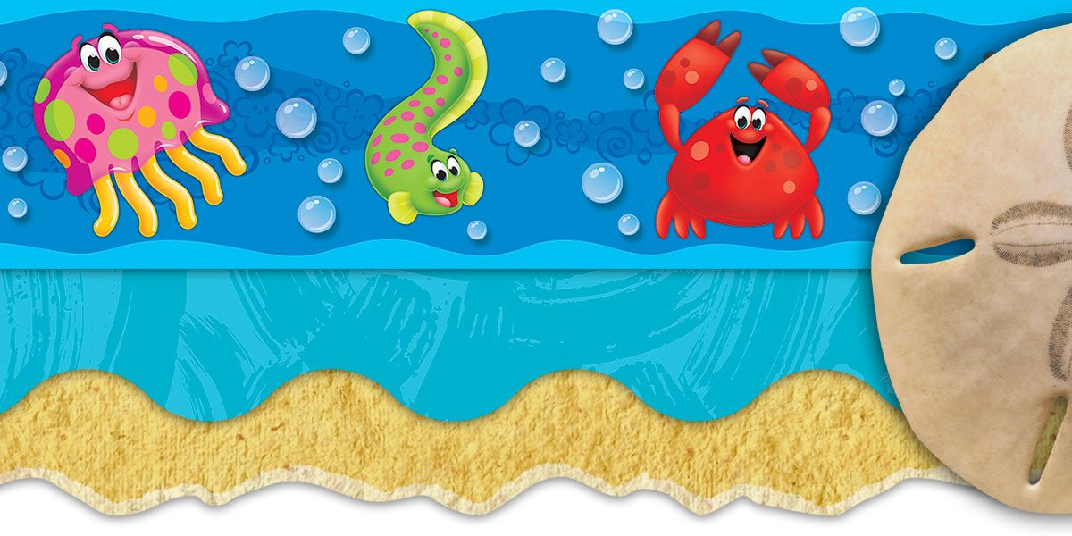 Ocean & Beach Theme Classroom Bulletin Board Decorations — TREND ...