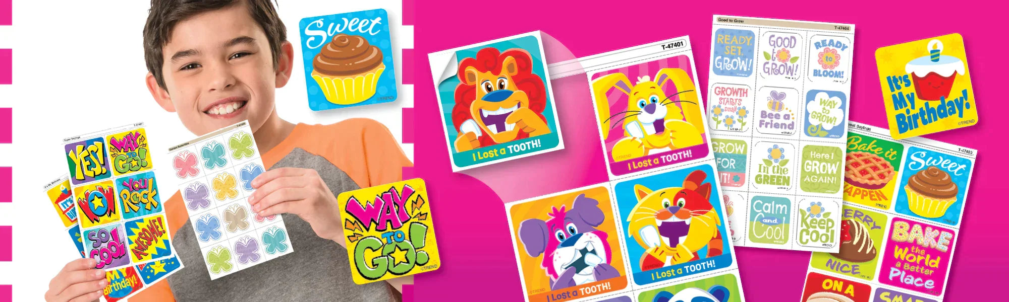 Tear & Share Stickers — TREND enterprises, Inc.