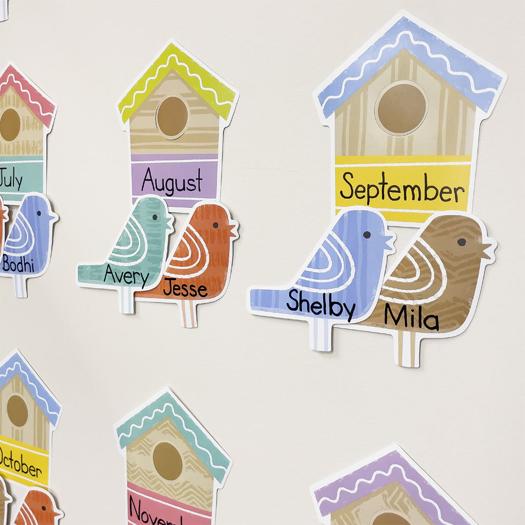 Birthday Birds Bulletin Board Display Idea — TREND enterprises, Inc.