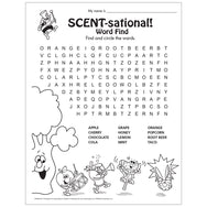 Free Printable SCENT-sational Stinky Stickers Word Find Coloring Sheet ...