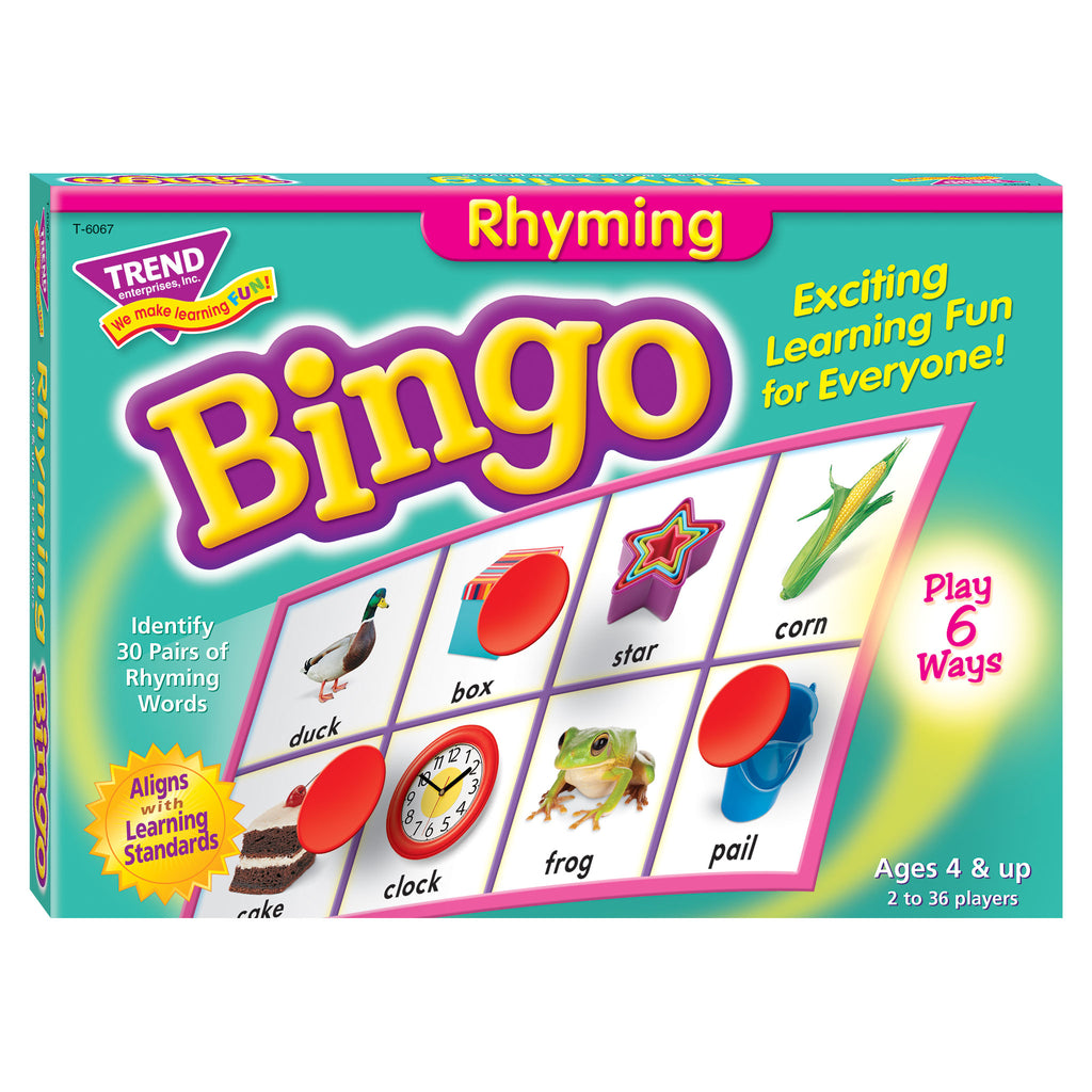 Educational Bingo Games | TREND enterprises, Inc.
