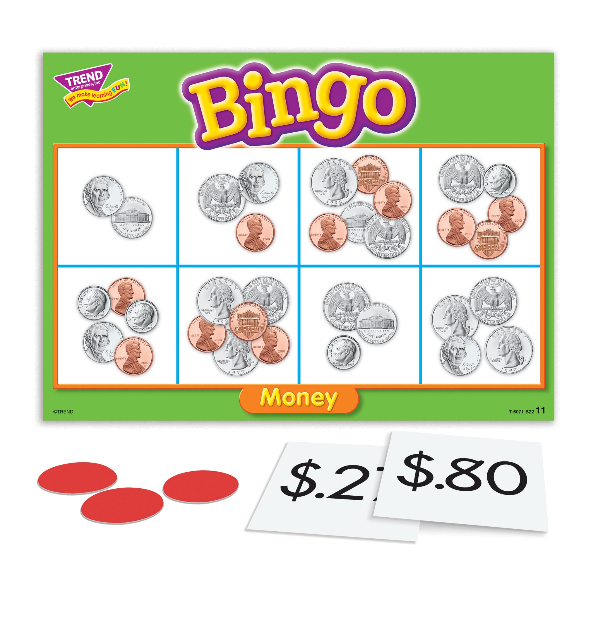 Bingo Game Money T6071 — TREND enterprises, Inc.