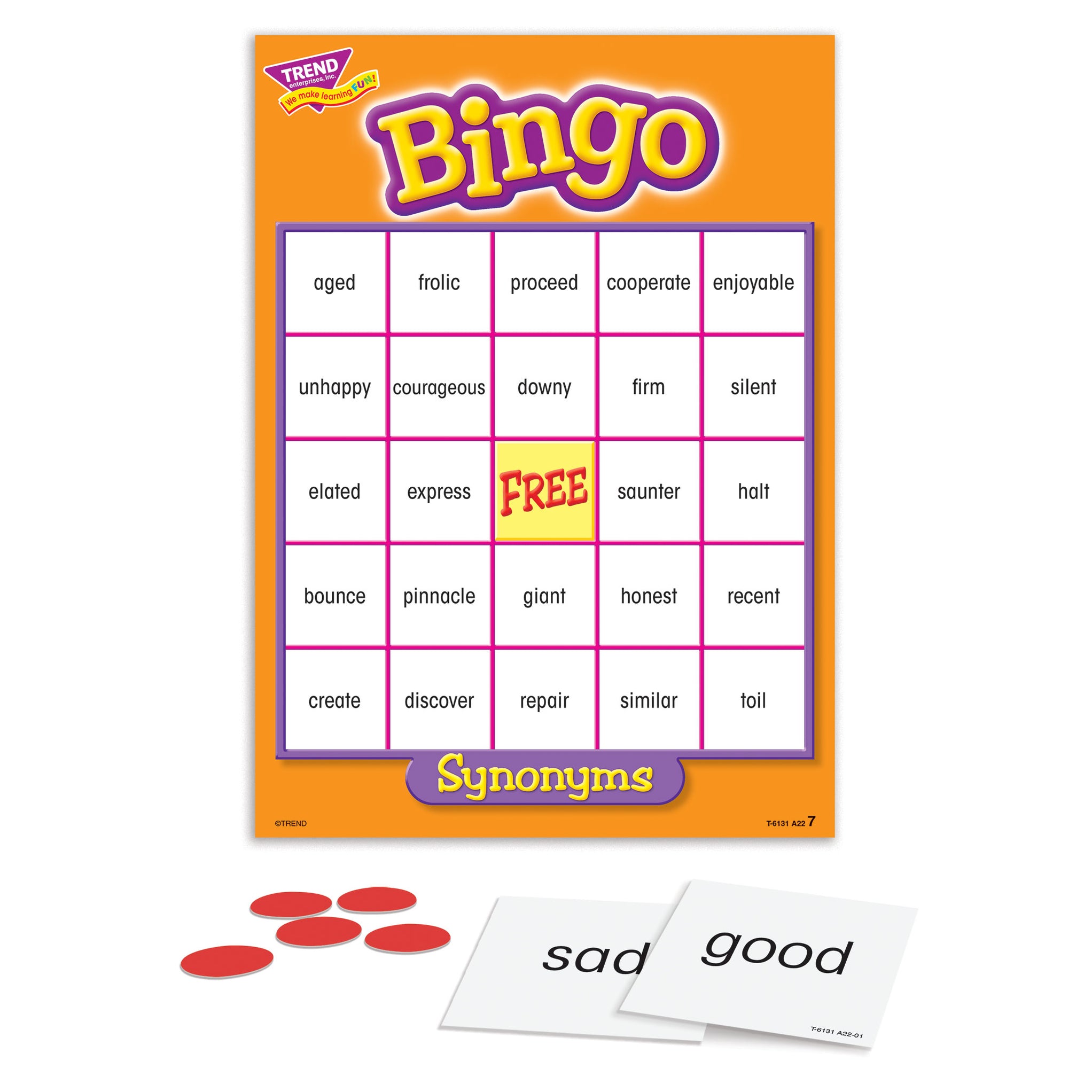 Bingo Game Synonyms T6131 — TREND enterprises