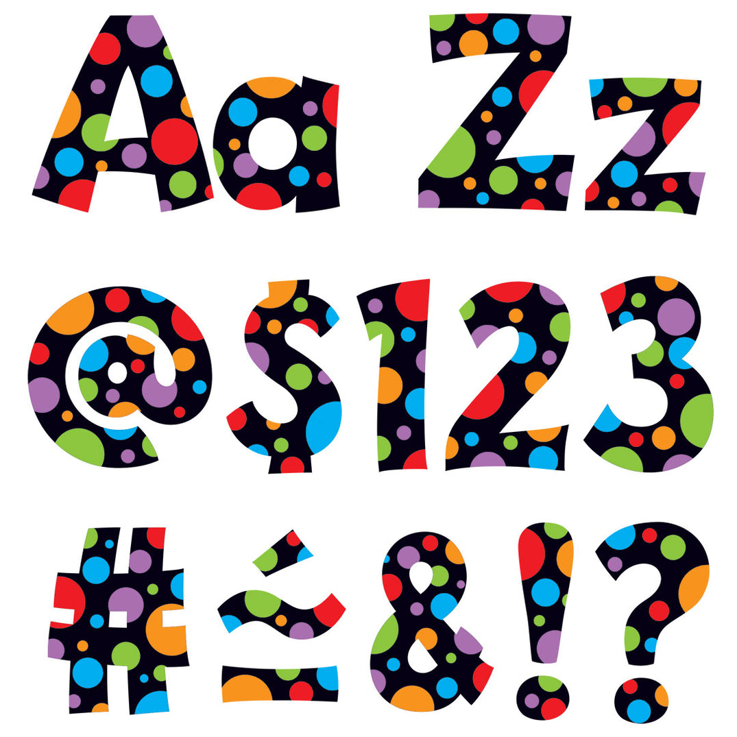 Polka Dots Classroom Theme Bulletin Board Decorations — TREND enterprises