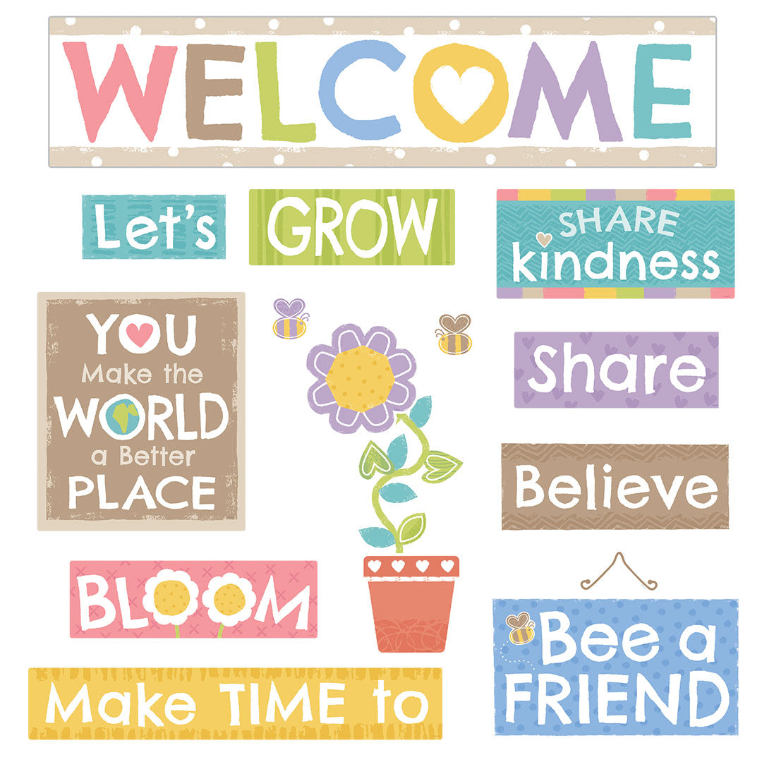 Bulletin Board Set Always Welcome T8324 — TREND enterprises