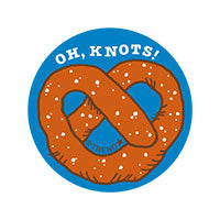 Scratch 'n Sniff Stinky Stickers Oh, Knots! Pretzel scent T83664 ...