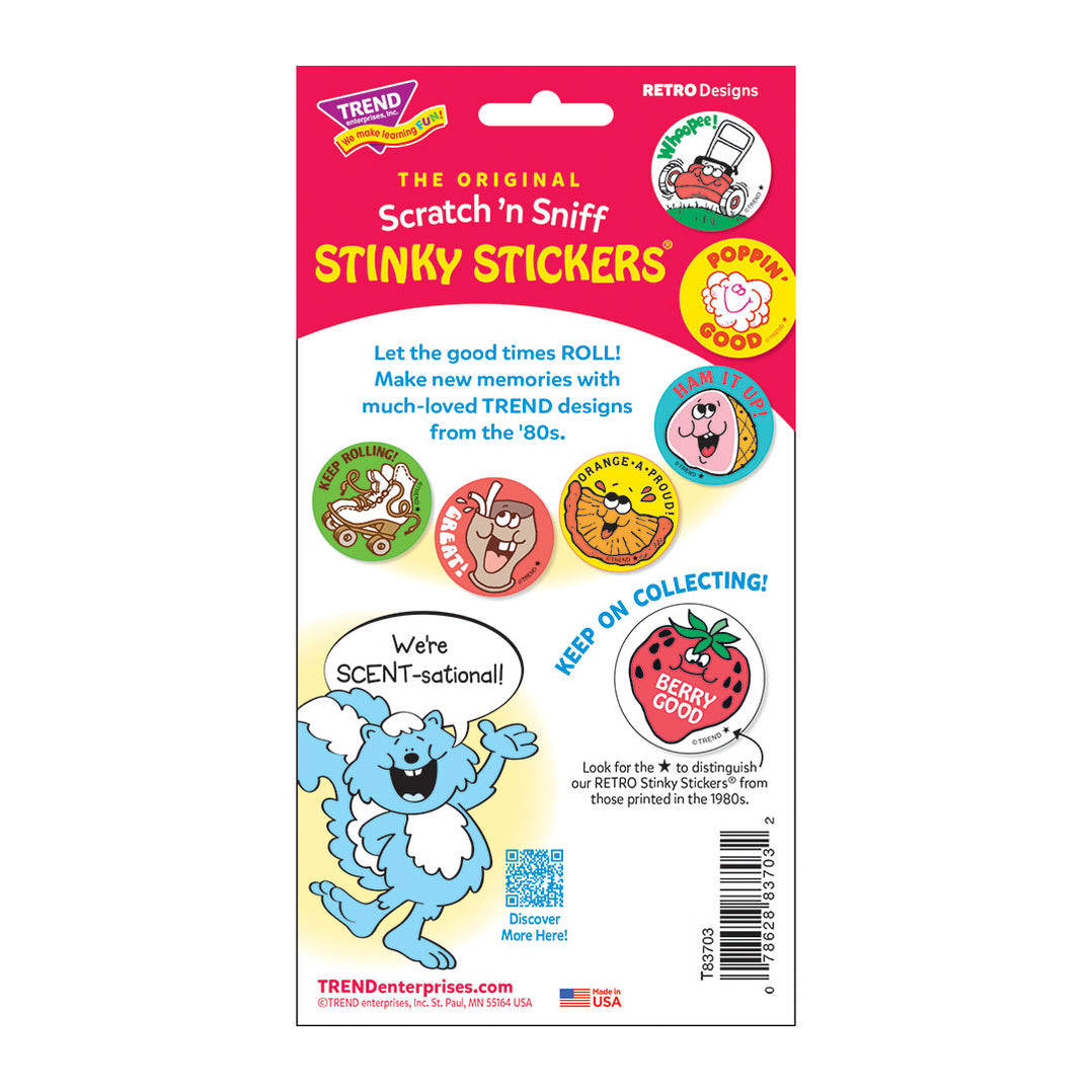 Scratch 'n Sniff Stinky Stickers Peppy Mints, Peppermint scent T83703 ...
