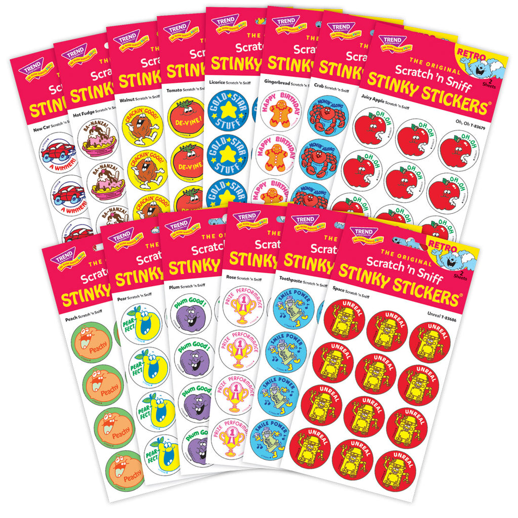 Scratch 'n Sniff Stinky Stickers® — TREND enterprises, Inc.