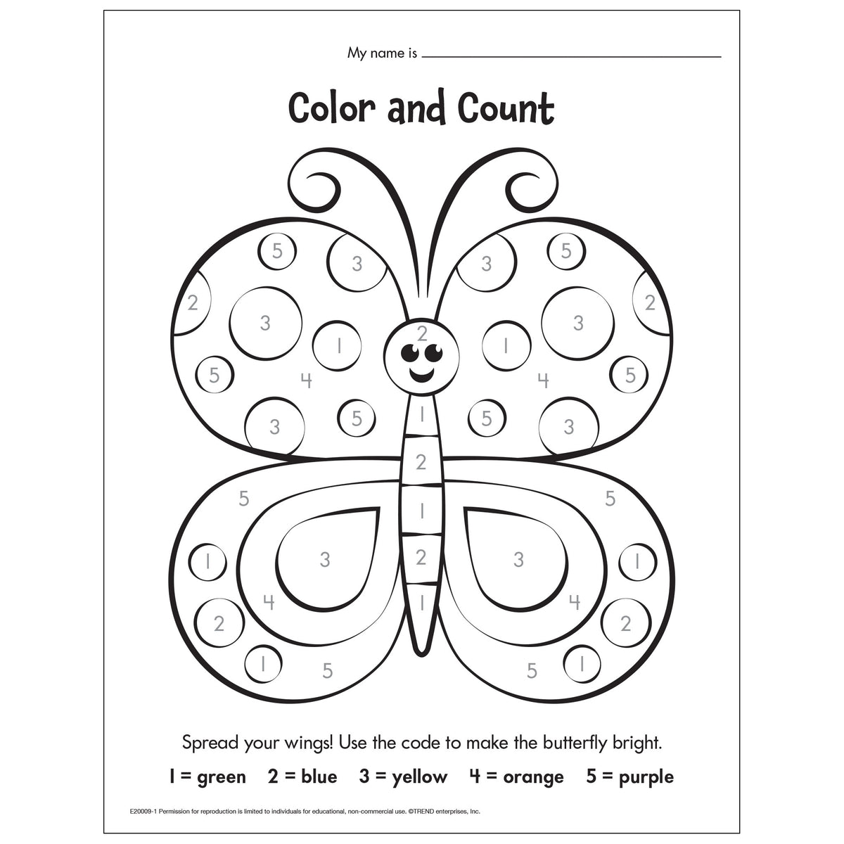 Free Printable Count and Color Activity Sheet — TREND enterprises, Inc.