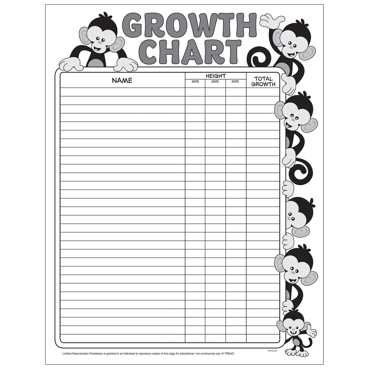 Printable Grading Chart
