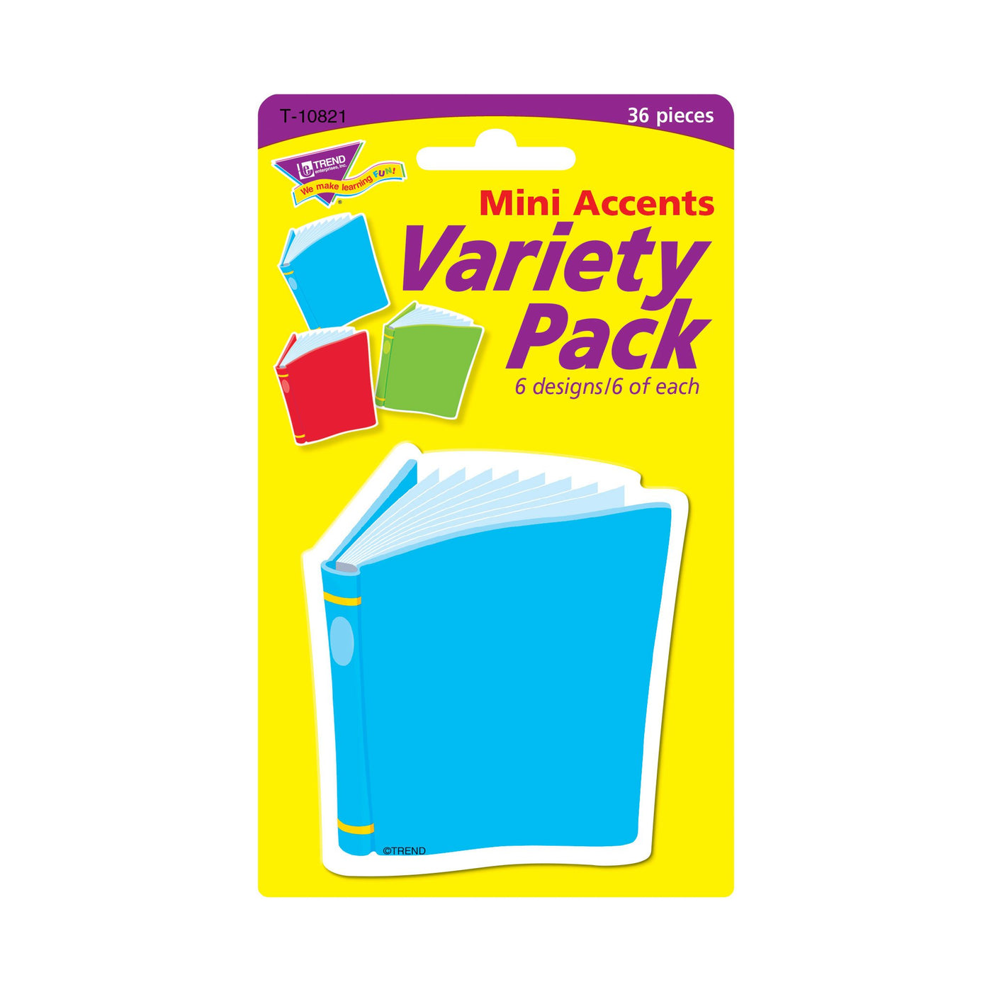 Mini Accents Variety Pack Bright Books T10821 — TREND enterprises