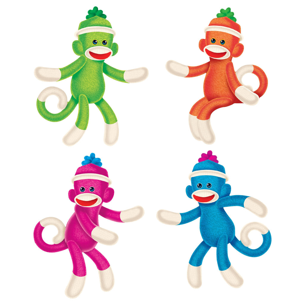 Colorful Sock Monkey Theme Decorations for Classroom | TREND ...
