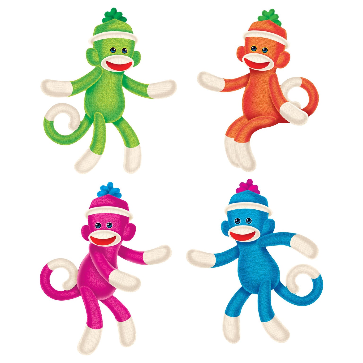 Colorful Sock Monkey Theme Decorations for Classroom | TREND ...