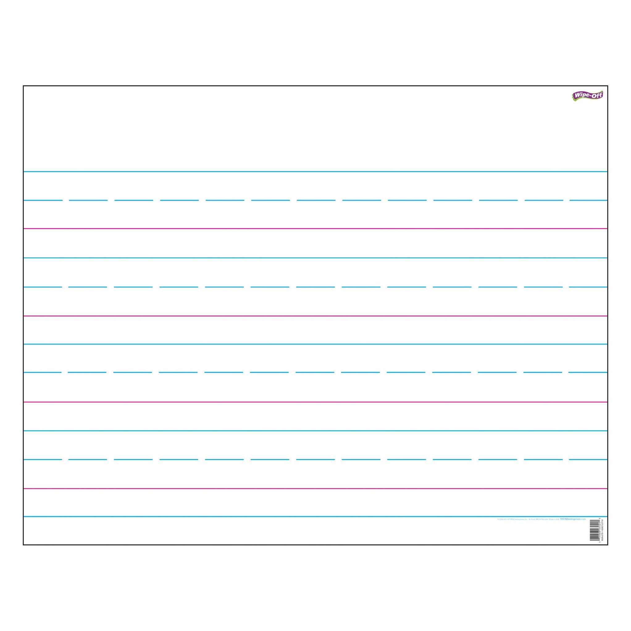 Wipe-Off® Chart Handwriting Paper T1094 — TREND enterprises, Inc.