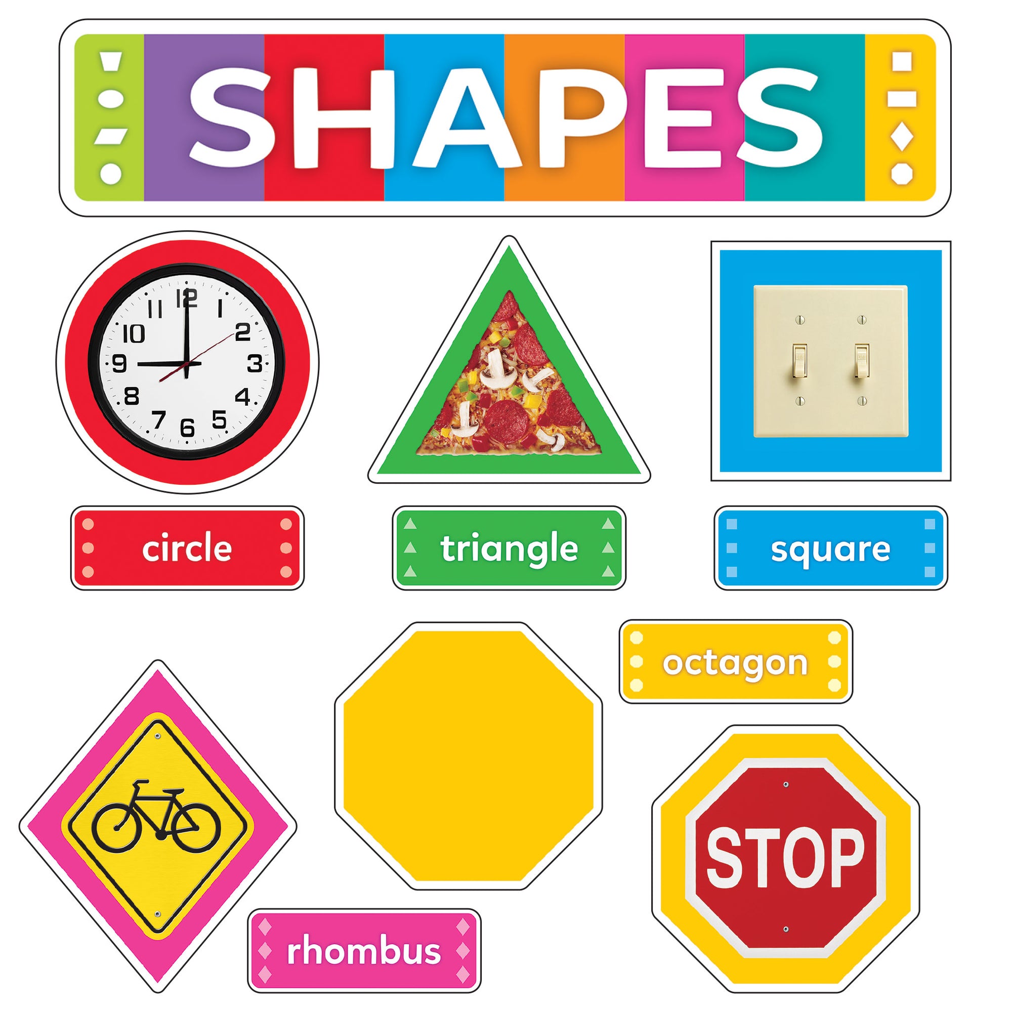 Shape Decorations & Classroom Wall Displays | TREND enterprises, Inc.