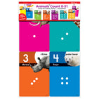 Animal Number Counting Cards 0-31 | TREND enterprises, Inc.