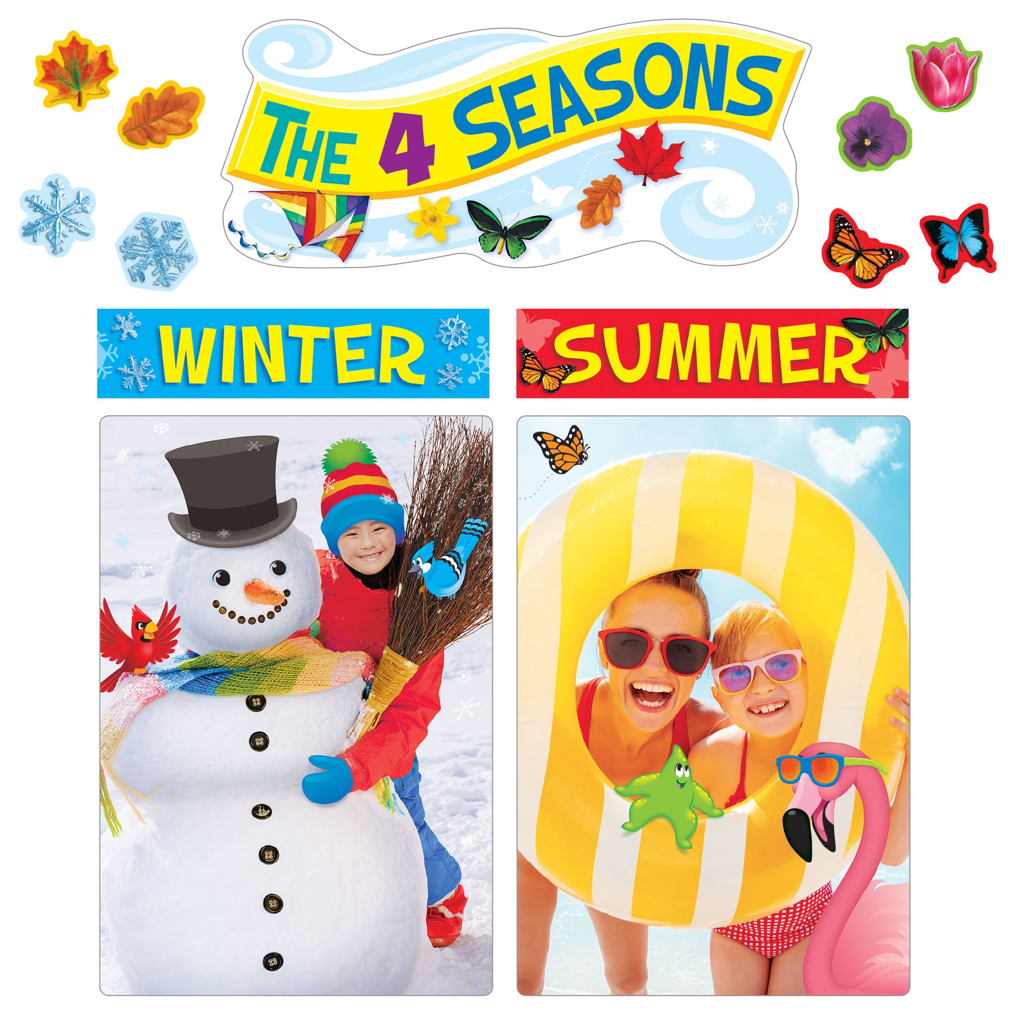 4 Seasons Posters for Classroom | TREND enterprises, Inc.