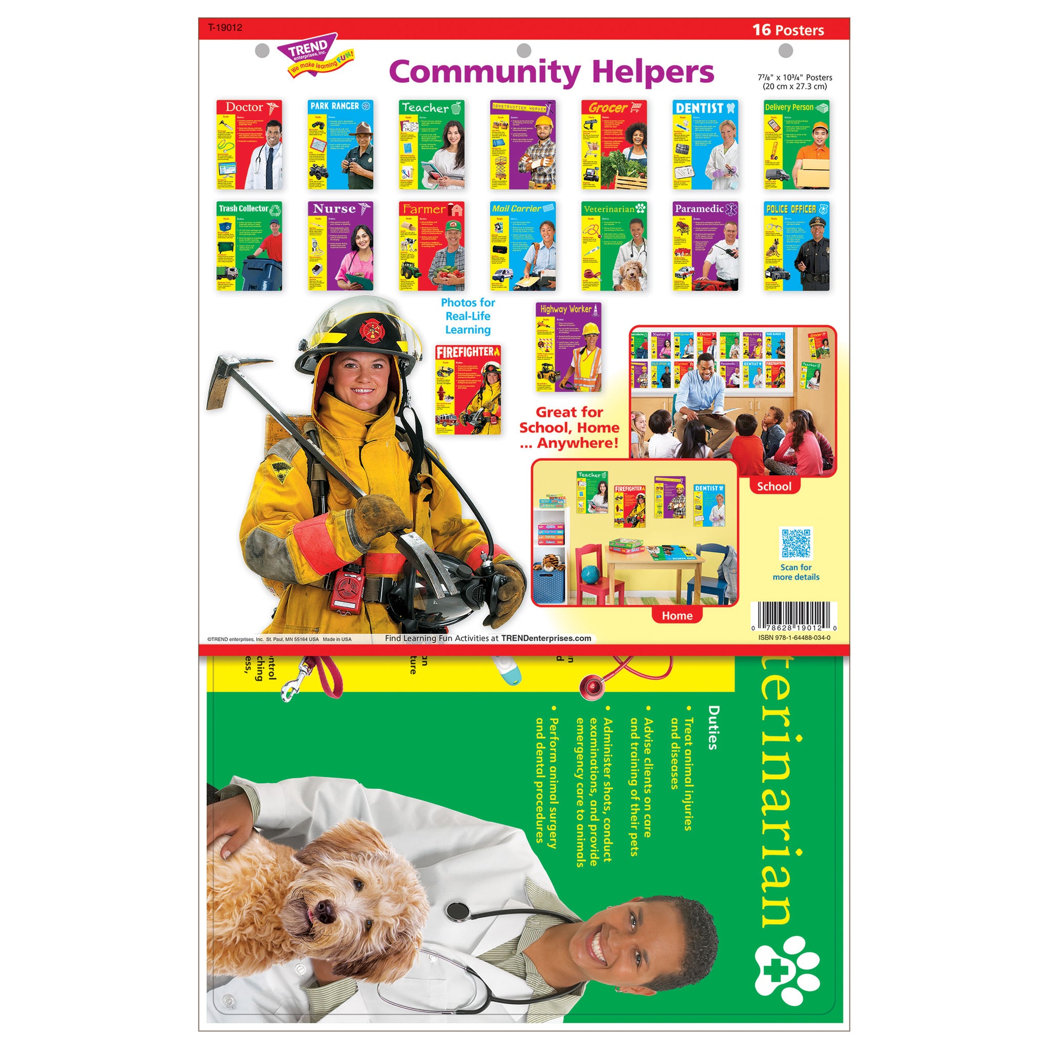 Community Helpers Posters for Classrooms | TREND enterprises, Inc.