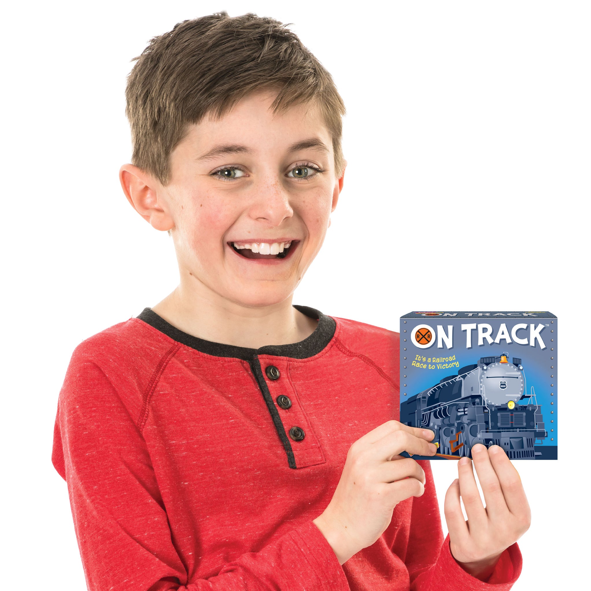 ON TRACK Three Corner Family Card Game — TREND enterprises, Inc.