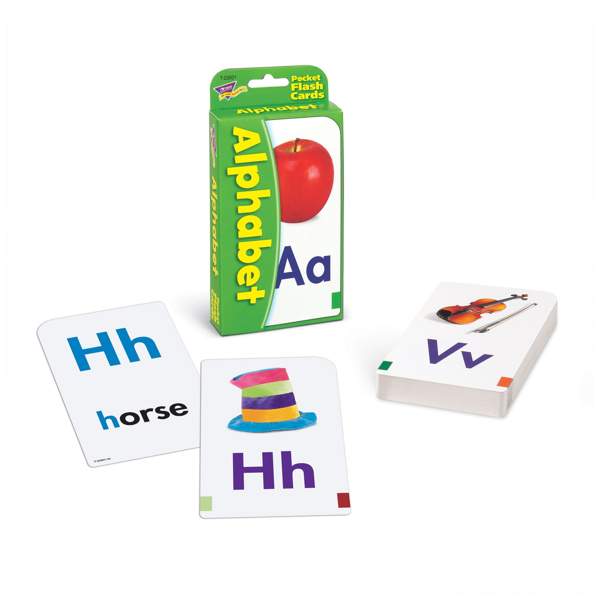 Pocket Flash Cards Alphabet T23001 — TREND enterprises, Inc.