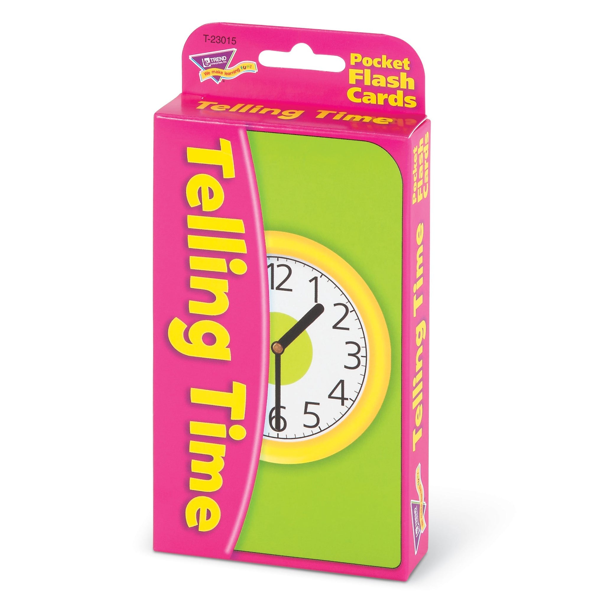 Pocket Flash Cards Telling Time T23015 — TREND enterprises, Inc.