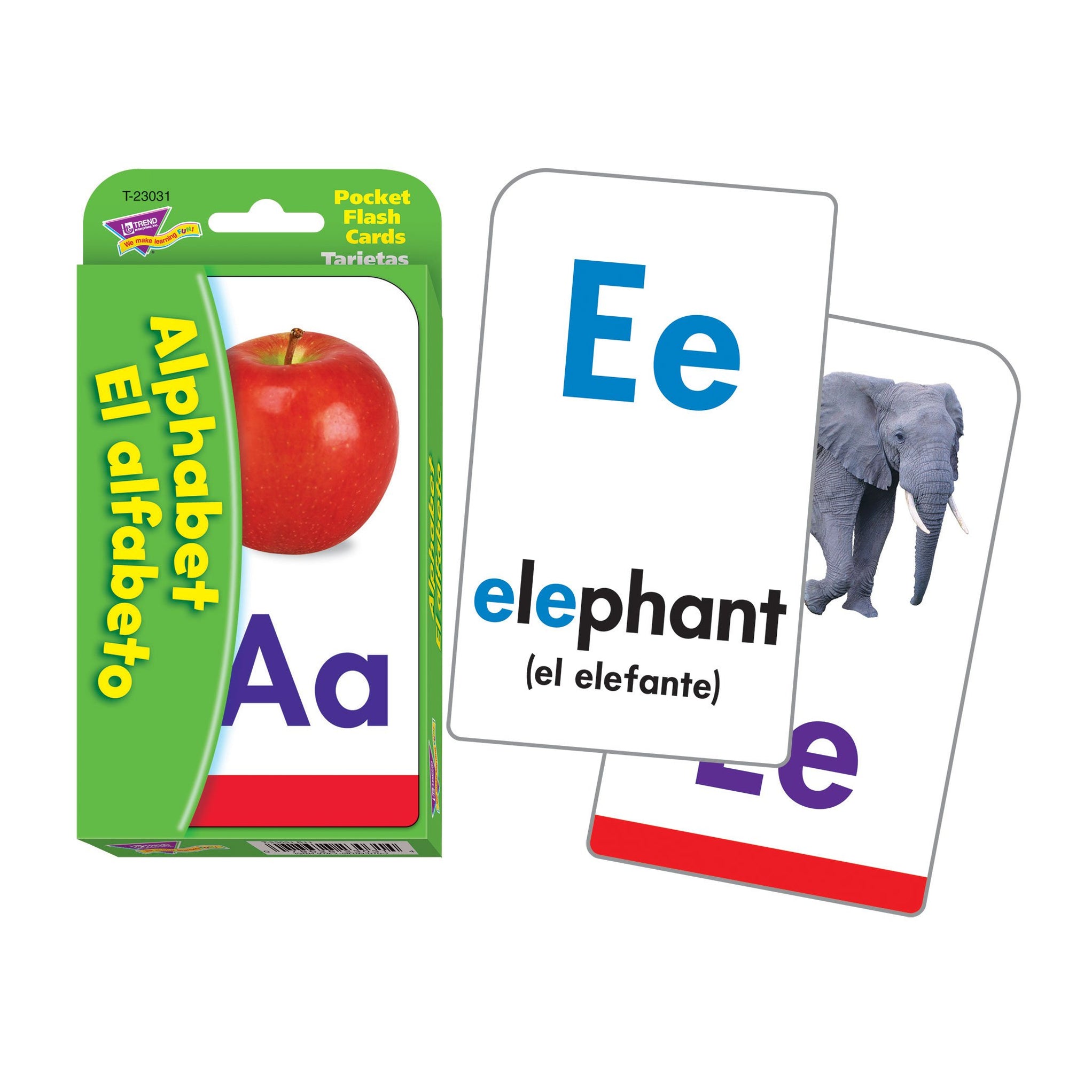 Pocket Flash Cards Alphabet - El Alfabeto T23031 — TREND enterprises, Inc.