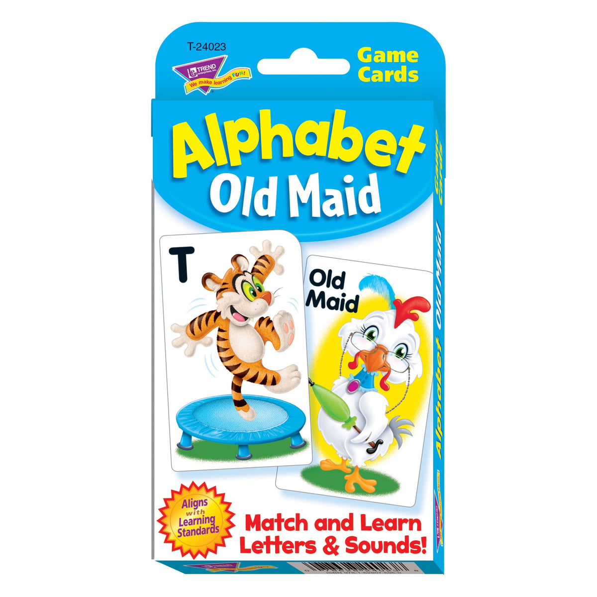Challenge Cards® Alphabet Old Maid T24023 — TREND enterprises, Inc.