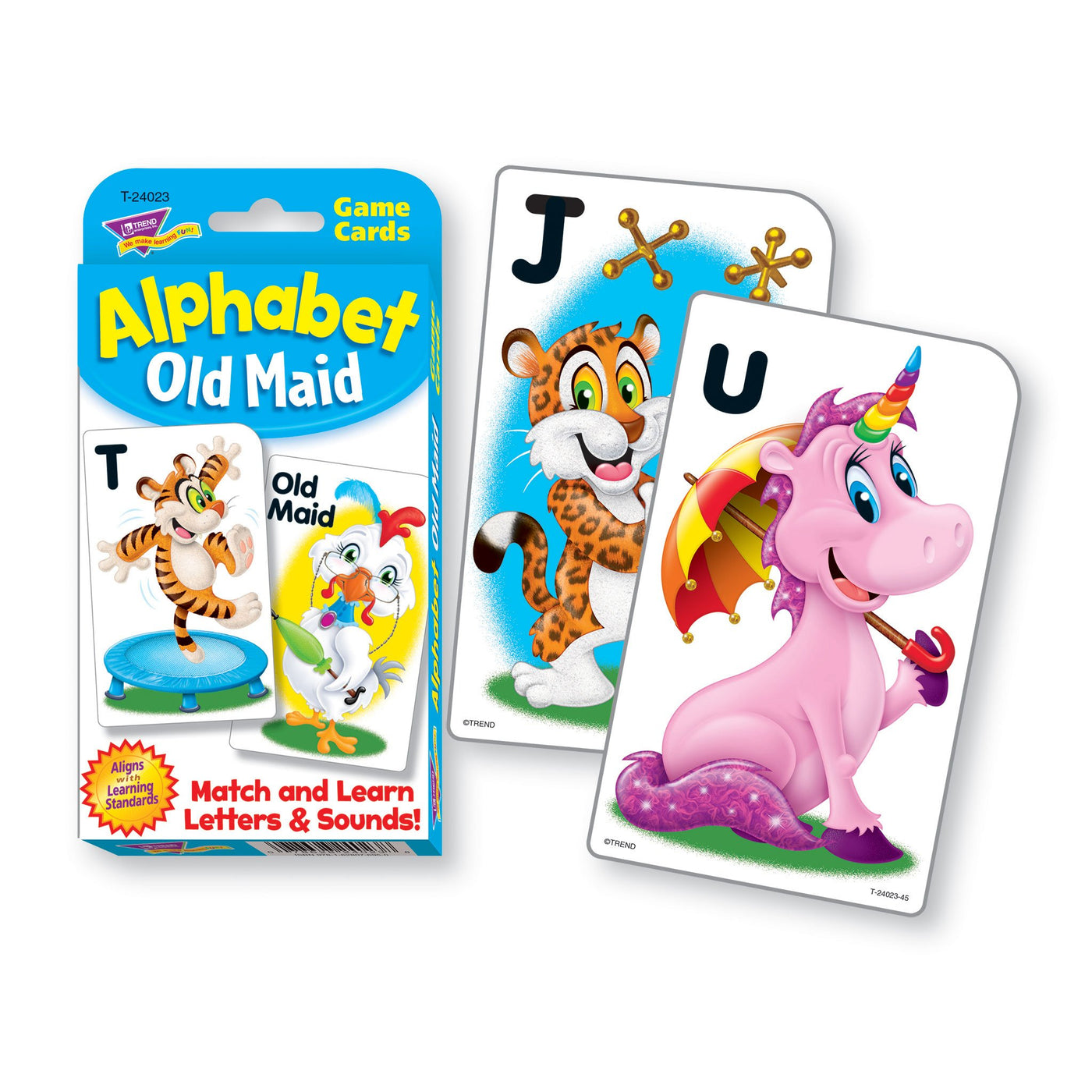 Challenge Cards® Alphabet Old Maid T24023 — TREND enterprises, Inc.