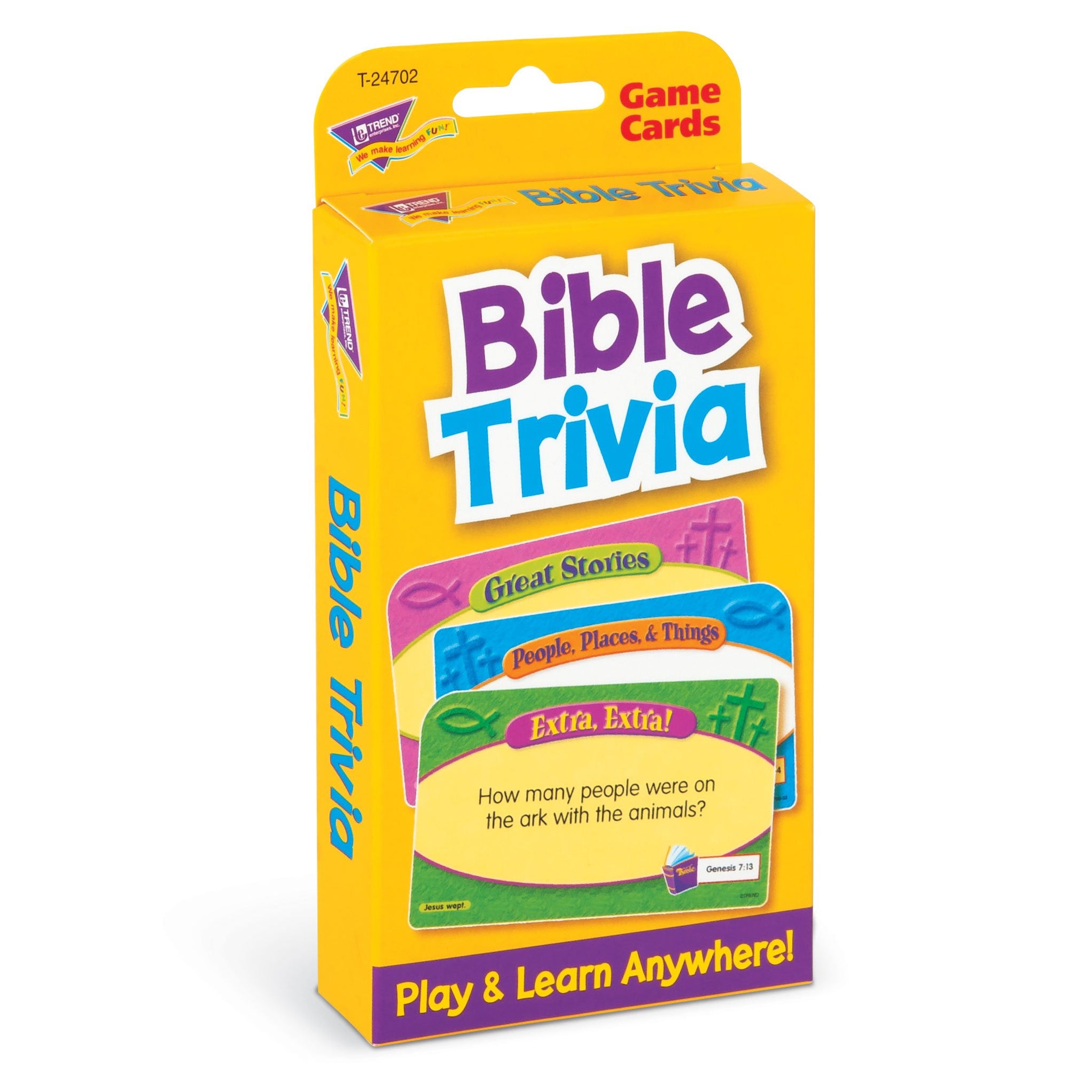 Challenge Cards® Bible Trivia T24702 — TREND enterprises, Inc.