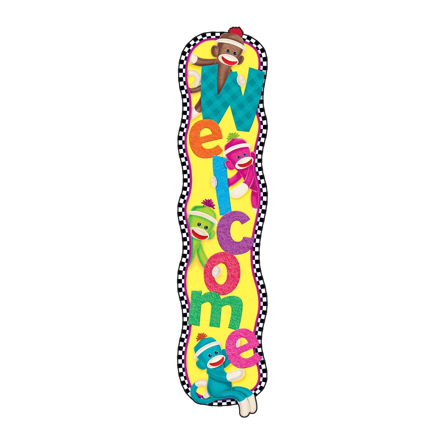Colorful Sock Monkey Theme Decorations for Classroom | TREND ...