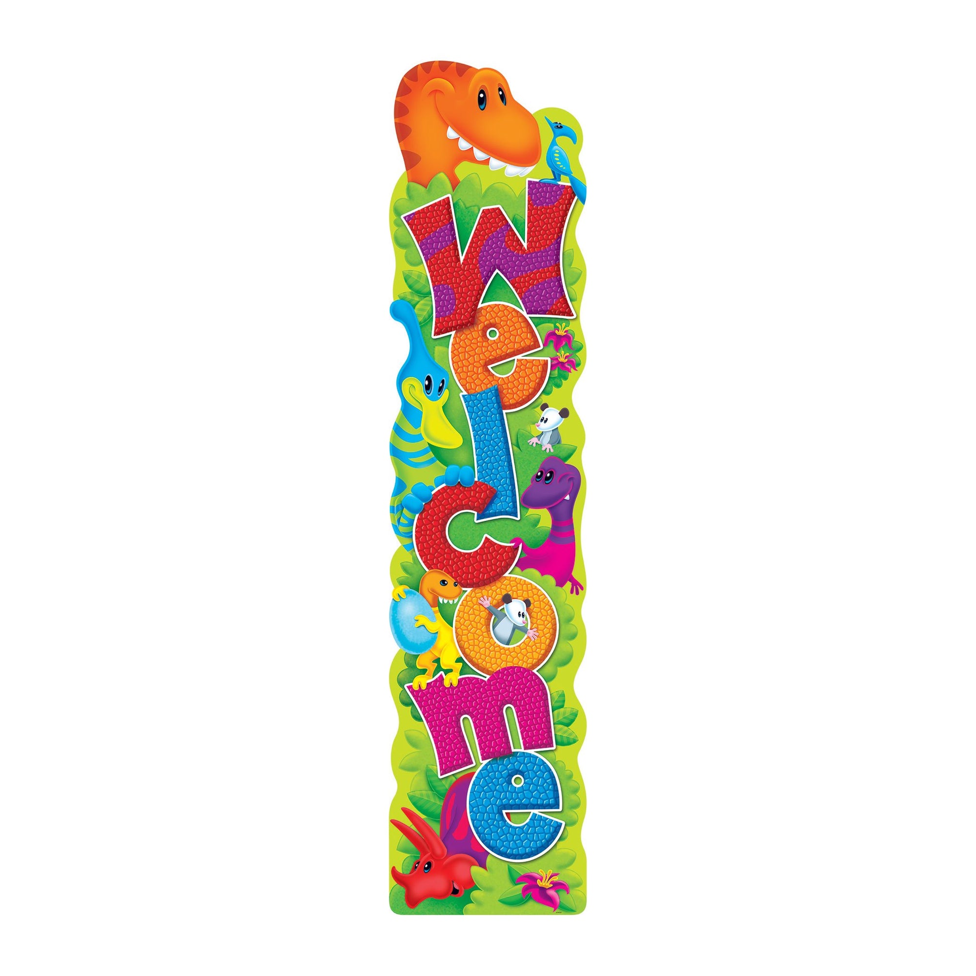 Quotable Expressions® Banner – 5 Feet Welcome Dino-Mite Pals® T25080 ...