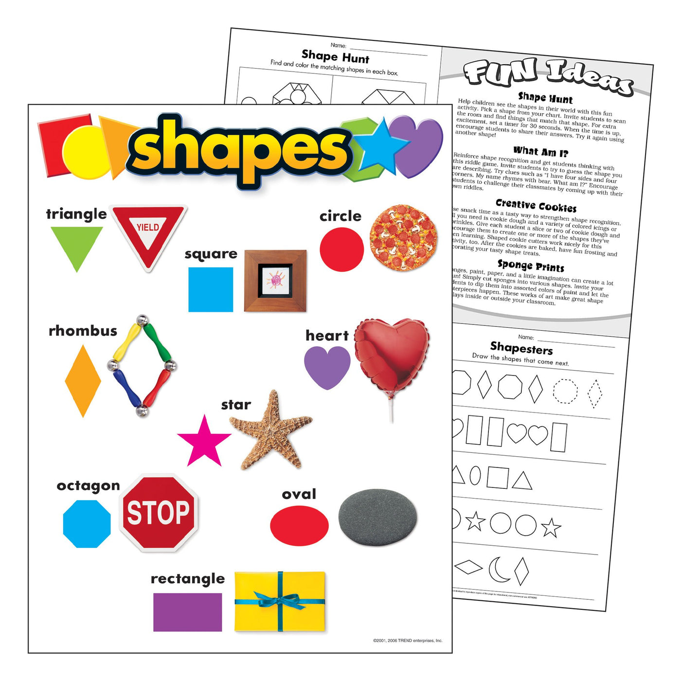 Learning Chart Shapes T38009 — TREND enterprises, Inc.
