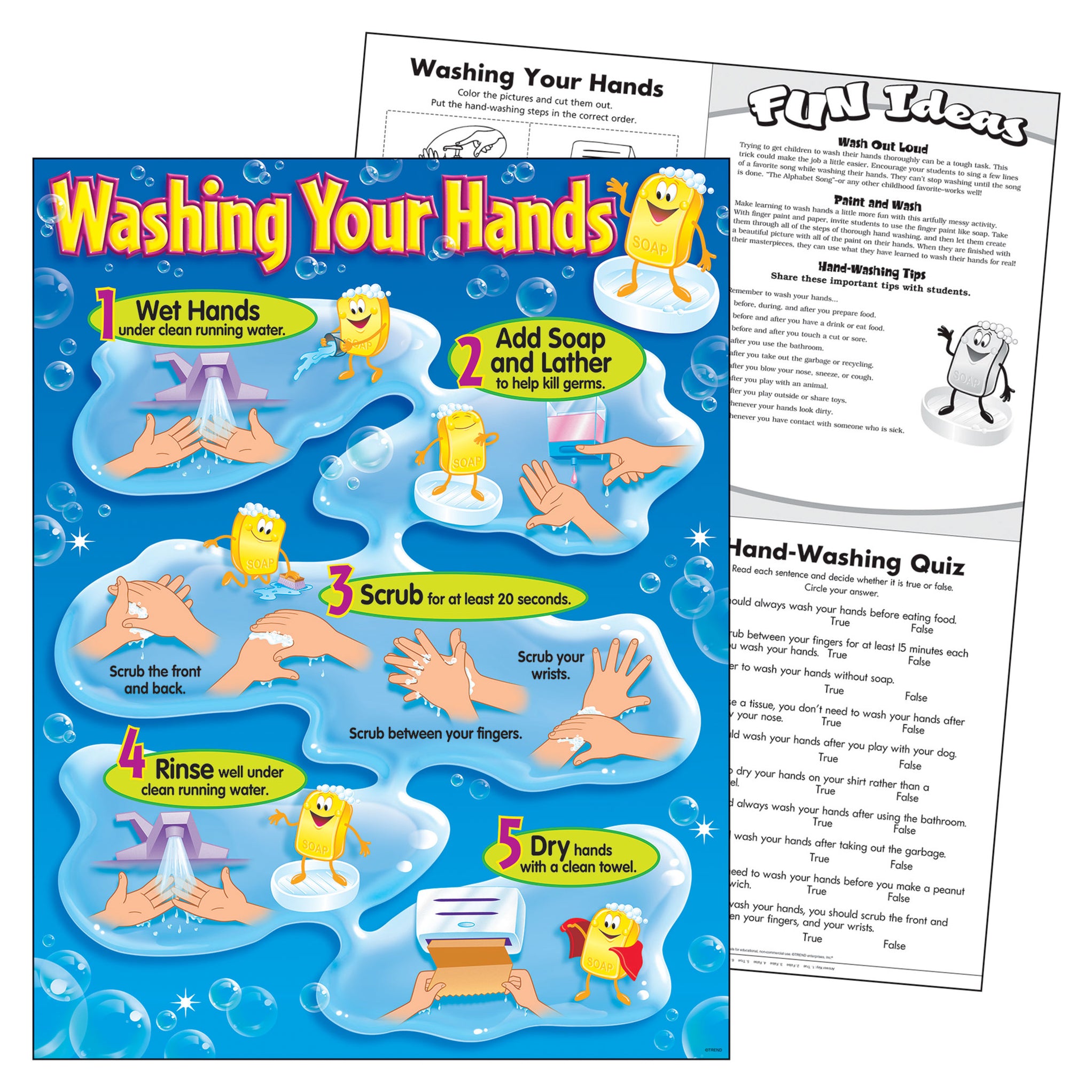 Learning Chart Washing Your Hands T38085 — TREND enterprises, Inc.