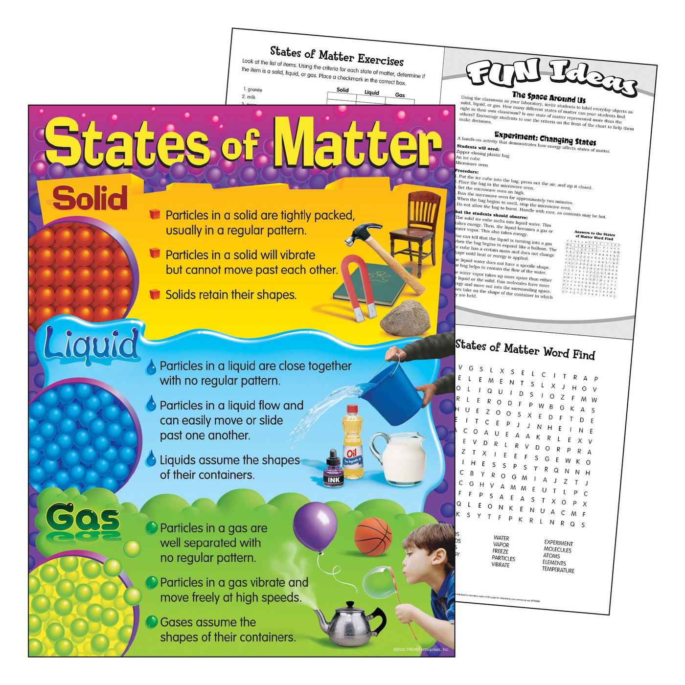 Learning Chart States of Matter T38120 — TREND enterprises, Inc.