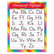 Learning Chart Manuscript Alphabet Zaner-Bloser T38134 — TREND ...
