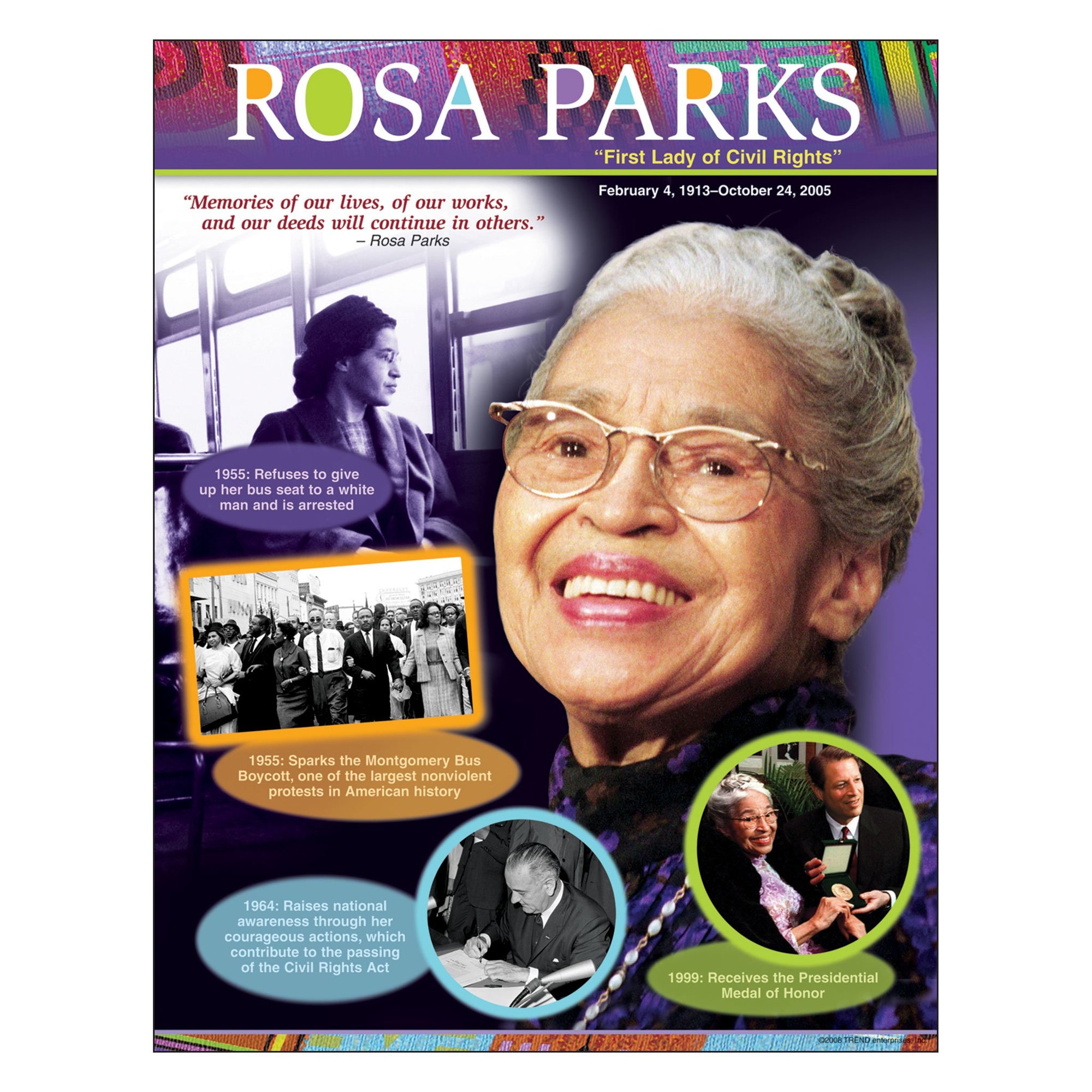 Learning Chart Rosa Parks T38304 — TREND enterprises