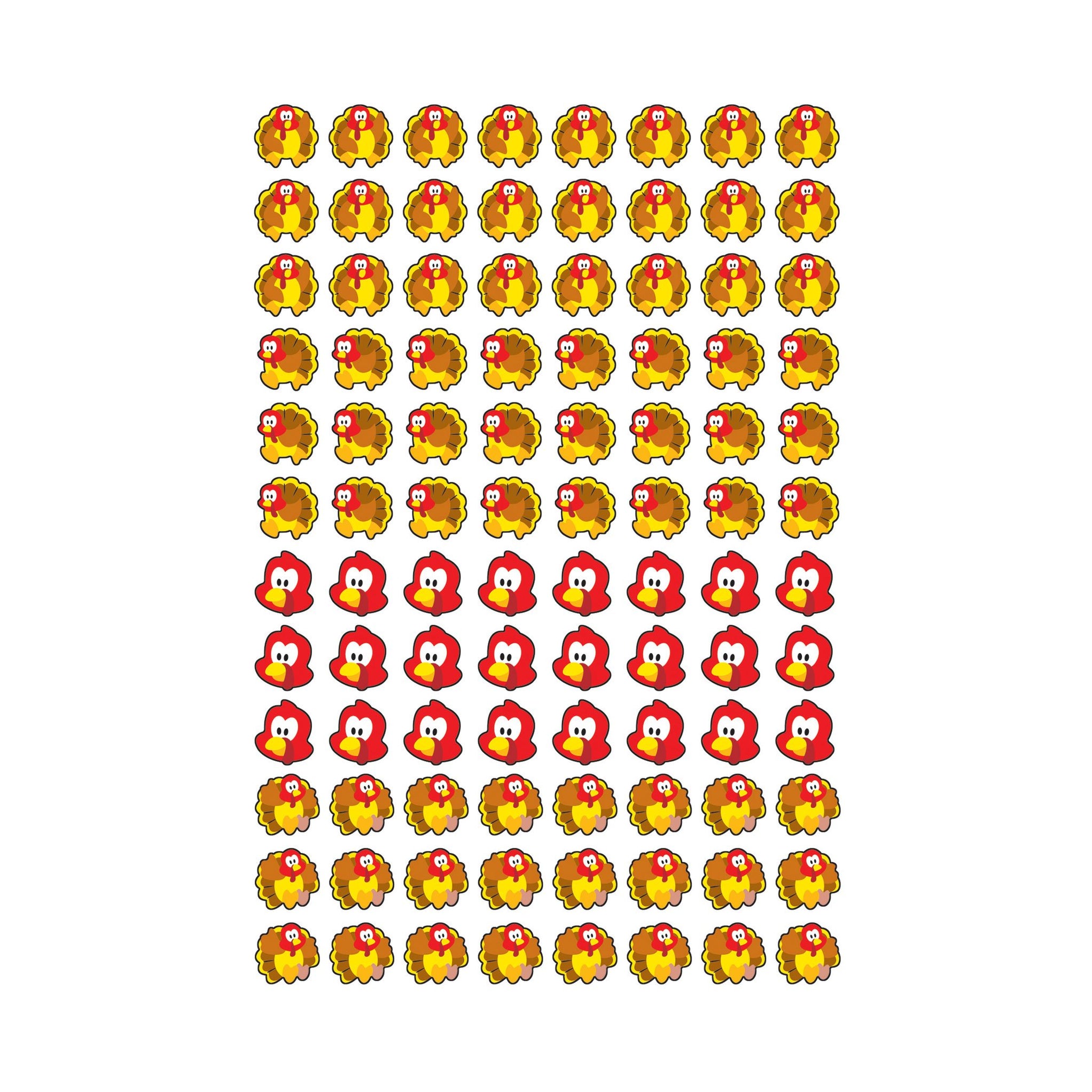 superShapes Stickers Turkey Time T46067 — TREND enterprises, Inc.