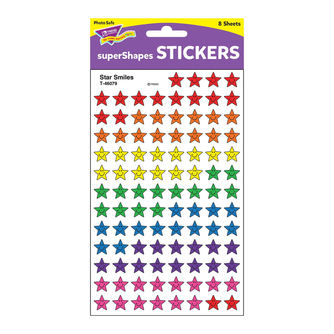 superShapes Stickers Star Smiles T46079 — TREND enterprises, Inc.