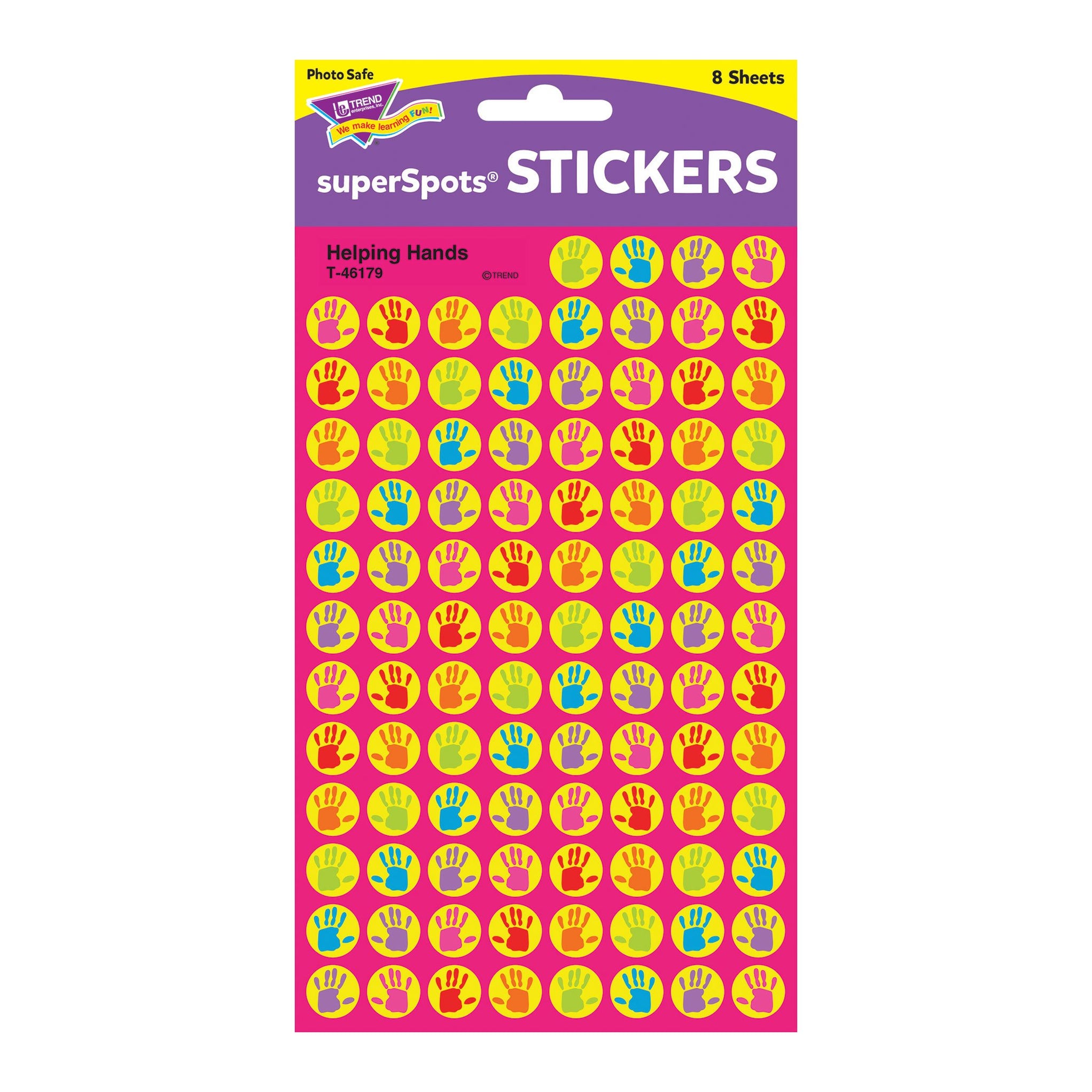 superSpots® Stickers Helping Hands T46179 — TREND enterprises, Inc.