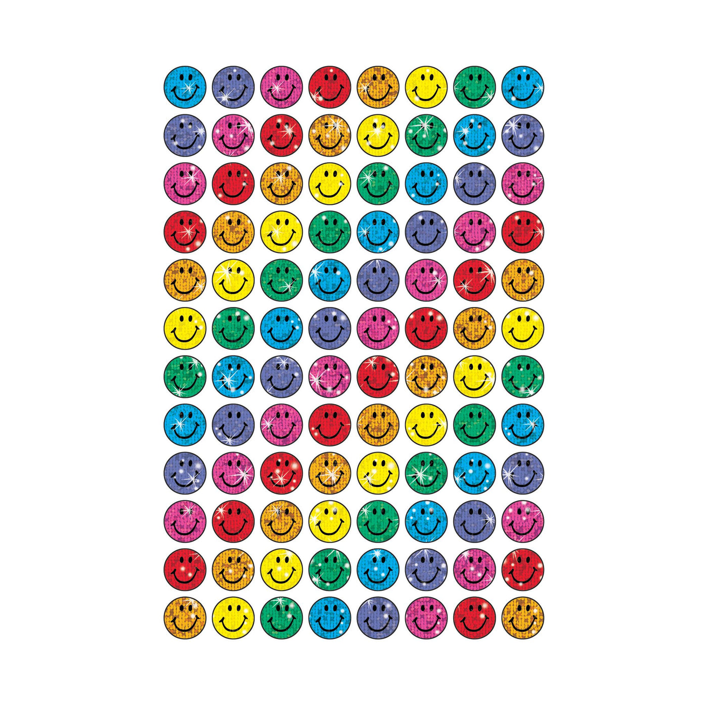 superSpots® Stickers – Sparkle Colorful Smiles T46505 — TREND ...