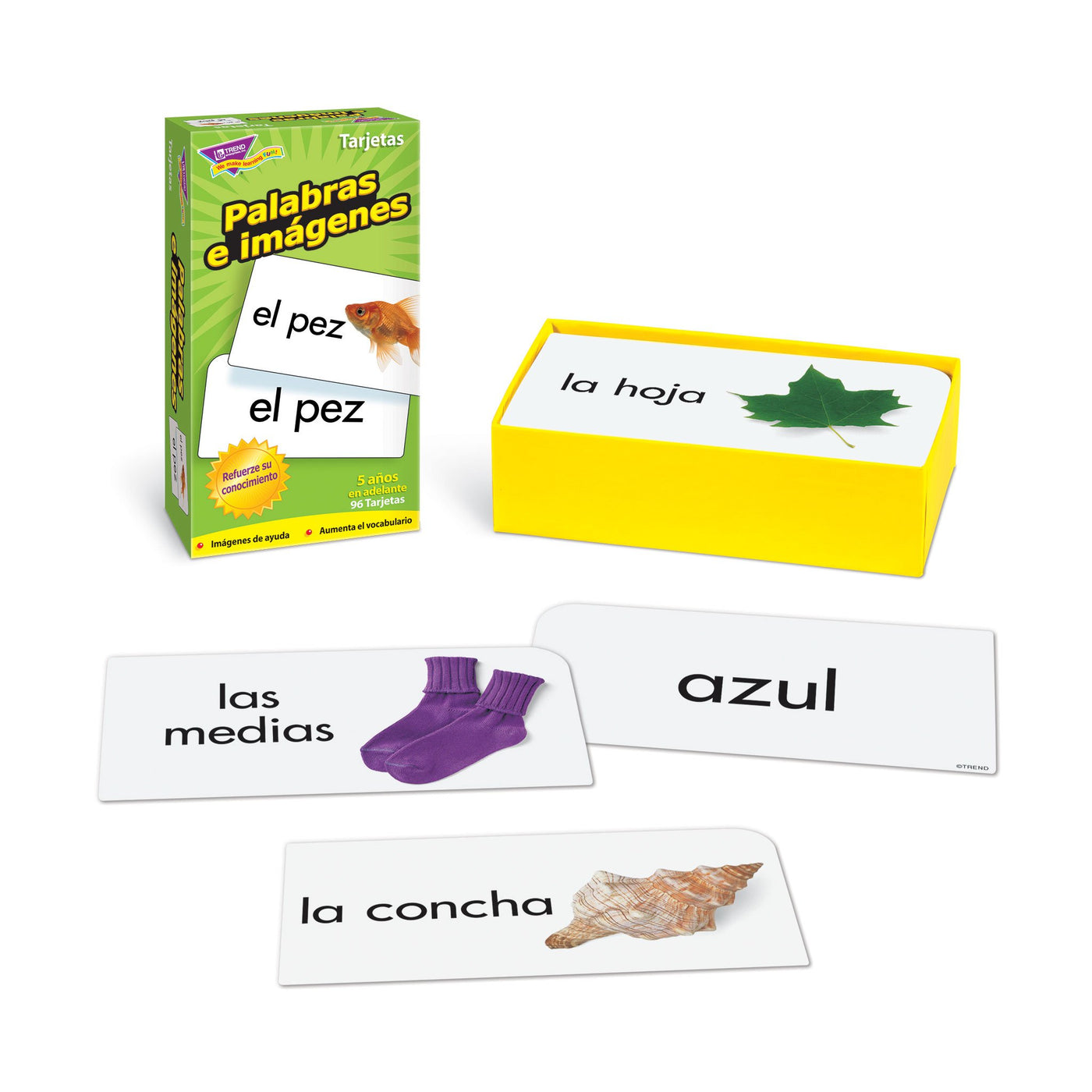 Skill Drill Flash Cards Palabras e imágenes (Spanish) T53006 — TREND ...