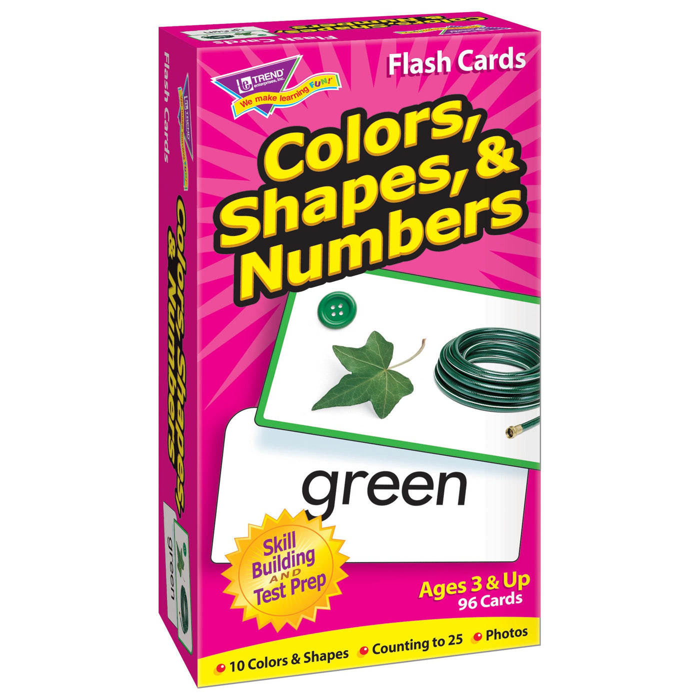 Skill Drill Flash Cards Colors, Shapes, and Numbers T53011 — TREND ...