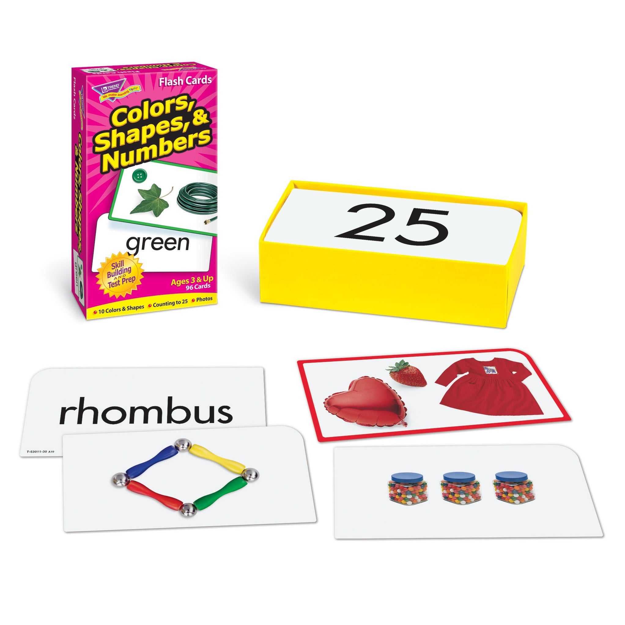 Skill Drill Flash Cards Colors, Shapes, and Numbers T53011 — TREND ...
