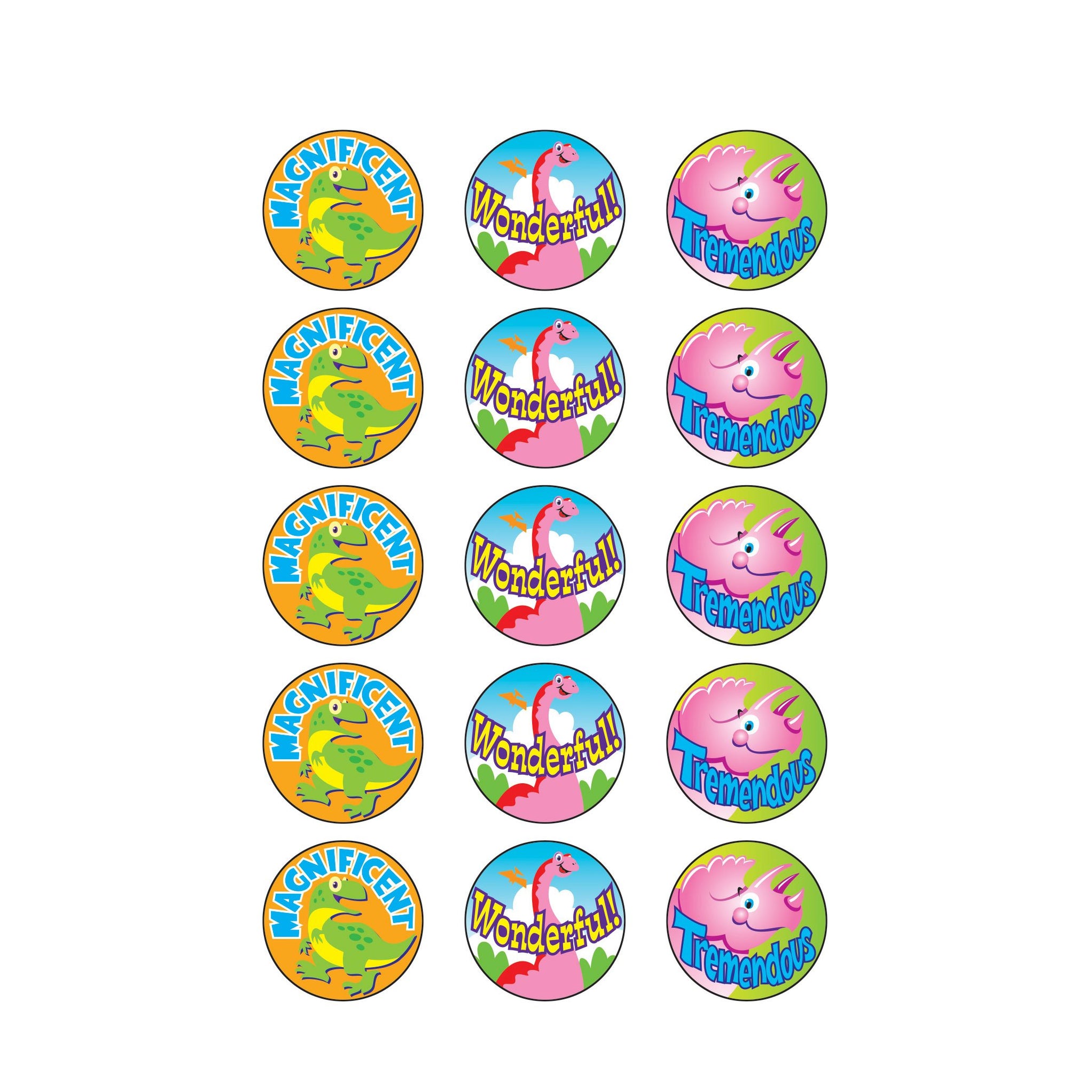Scratch 'n Sniff Stinky Stickers Dino Fun, Strawberry scent T6406 ...